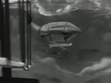 La Guerra Aérea del Futuro (The Airship Destroyer, 1909) de Walter R ...